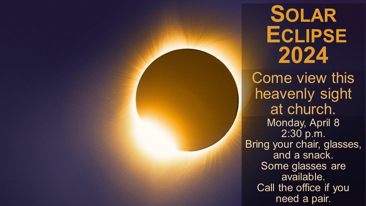 Eclipse Viewing | New Covenant Community Church